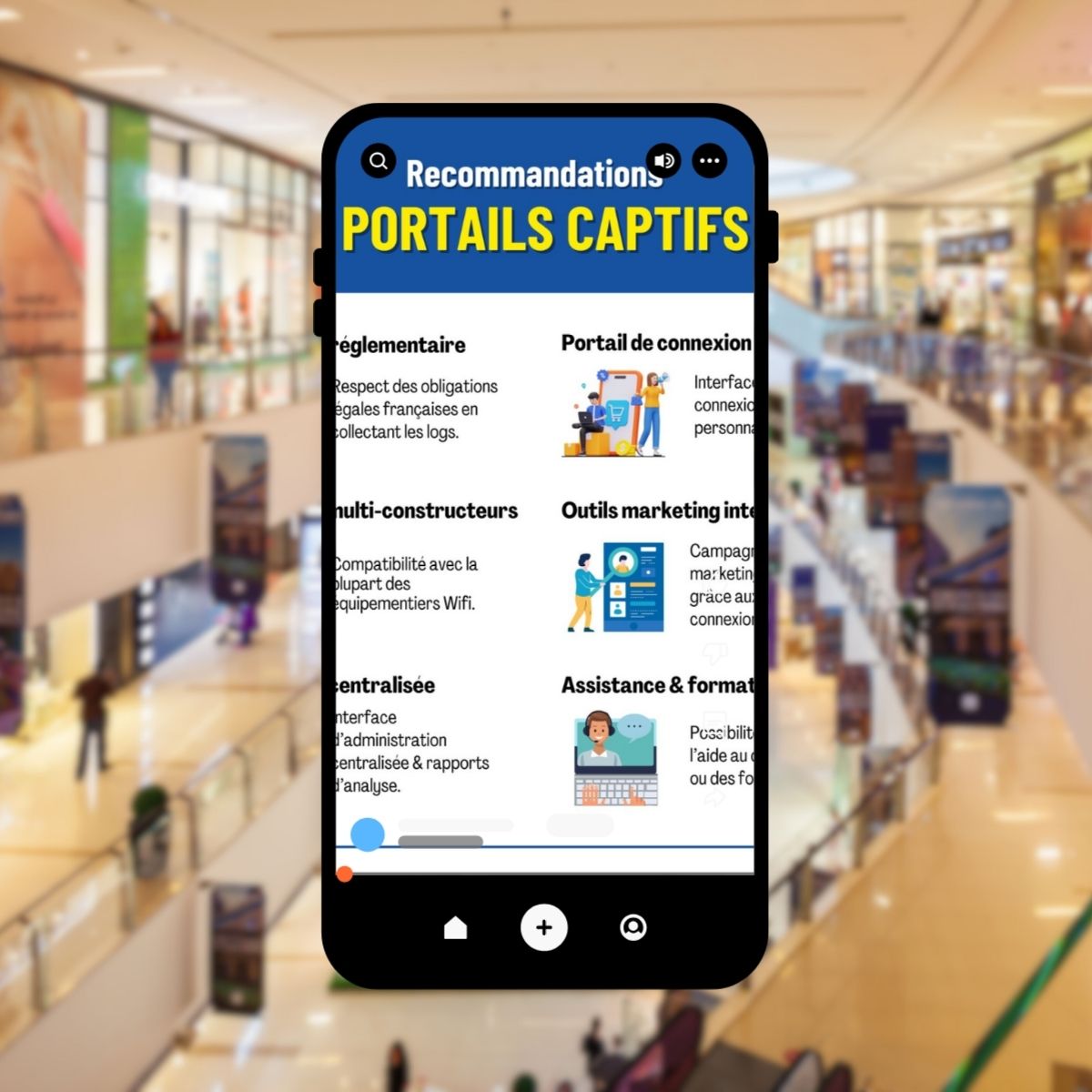 Recommandations portails captifs - Connect Data - Sintel