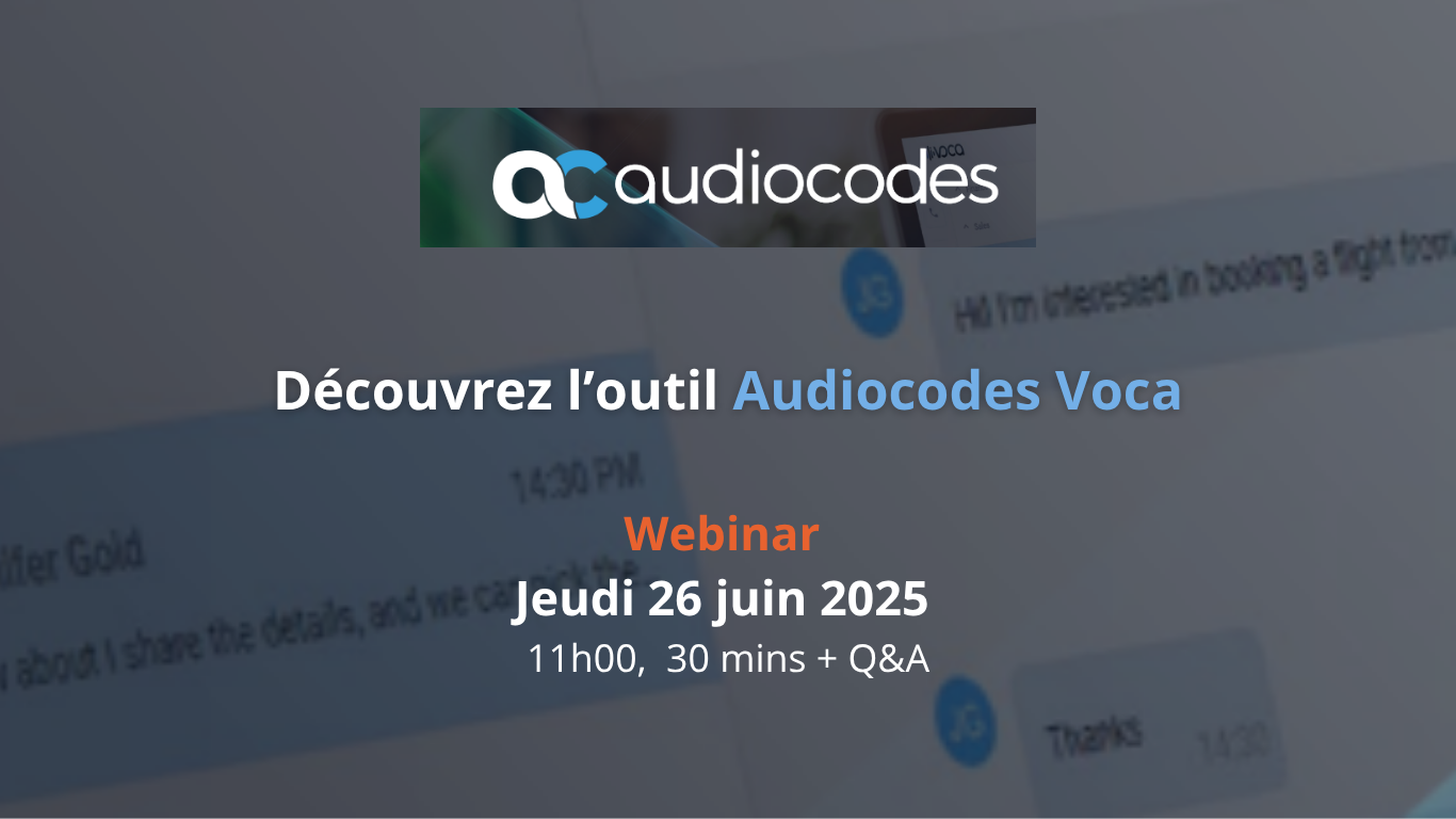 🎙 Transformez Microsoft Teams en un centre de contact intelligent - Connect Data - Sintel